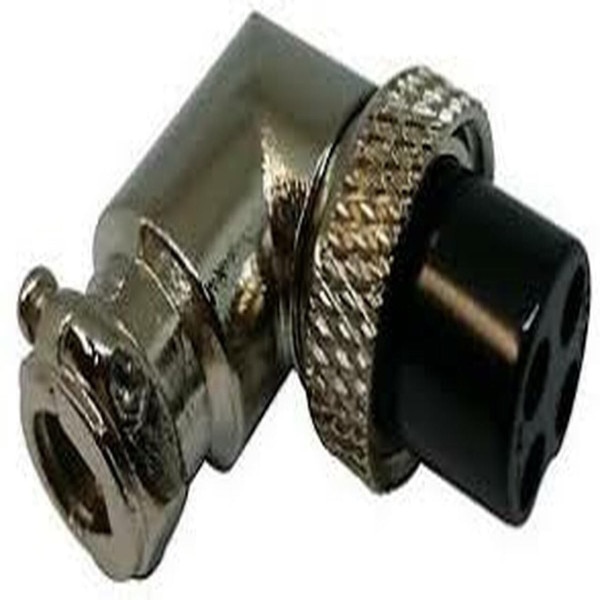 Workman 4 Pin Right Angle Replacement Microphone Connectors ...