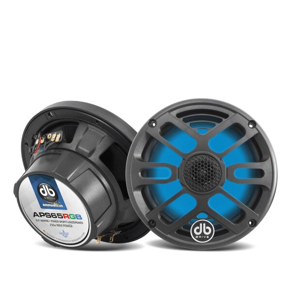 Db Drive 6.5" 250 Watt Rgb Led Marine Loud Speaker Aps65Rgb | Ramko ...