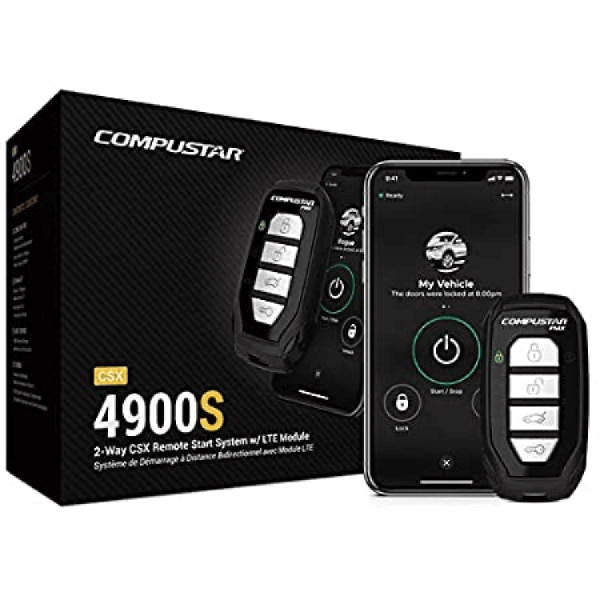 Compustar 2 Way Alarm & Remote Start W/Drone Csx 4900S | Ramko Distributing