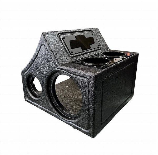 King Boxes Mini Console 14-18 Chevy KB-MINCC-SILV14-18 | Ramko Distributing