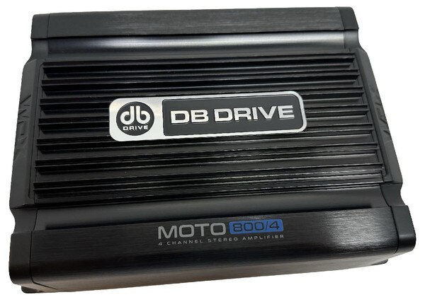 Db Drive 1600 Watt 4 Channel Micro Power Sports Amplifier Moto800/4 ...