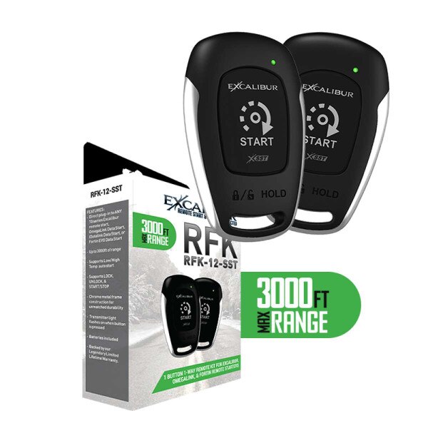 Excalibur 900 Mhz 1 Way 1 Button Range Extender Rf Kit 3000' Rfk-12-Sst ...