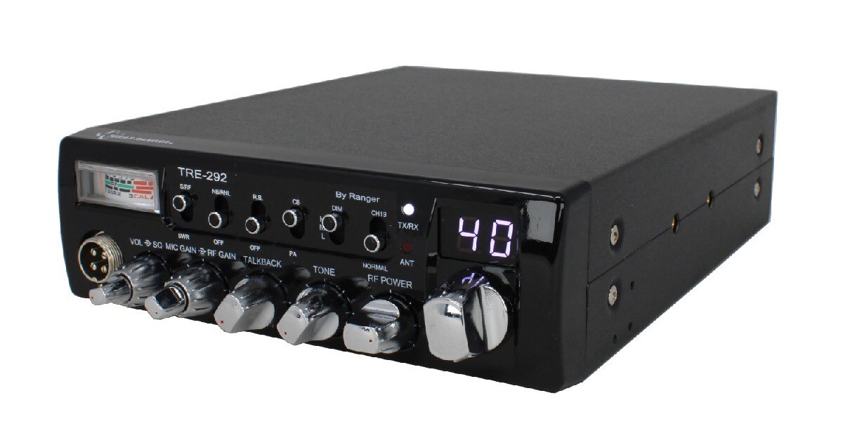 Texas Ranger 40 Channel Cb Radio With Roger Beep & Size Of Cobra 29 Tre ...